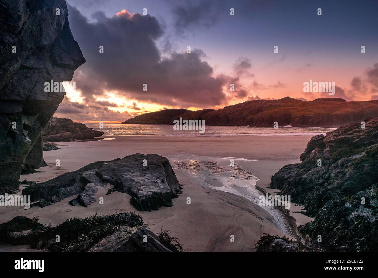 Polin beach, Scotland. UK Stock Photo - Alamy