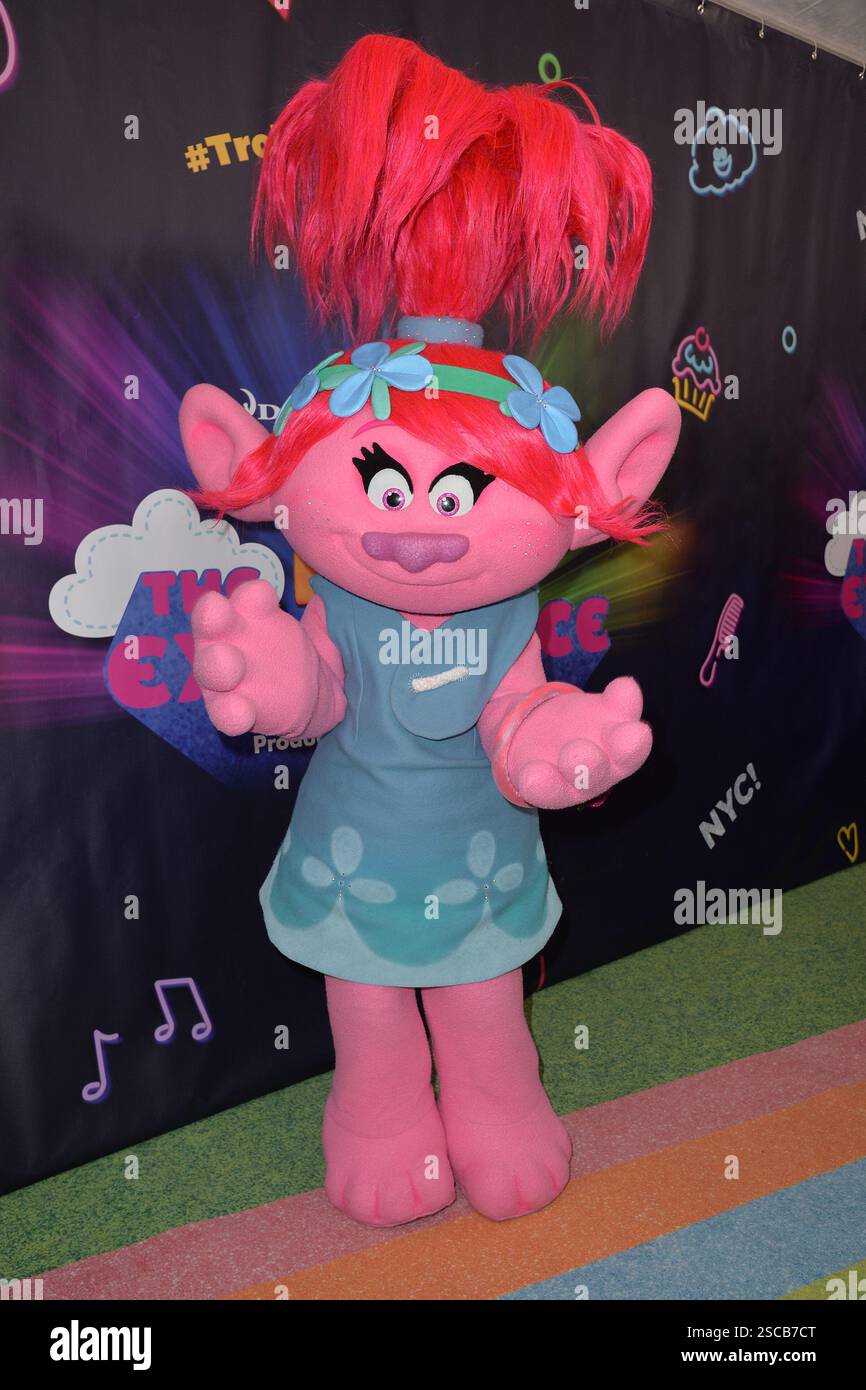 Poppy Troll attending DreamWorks 'Trolls The Experience' interactive ...