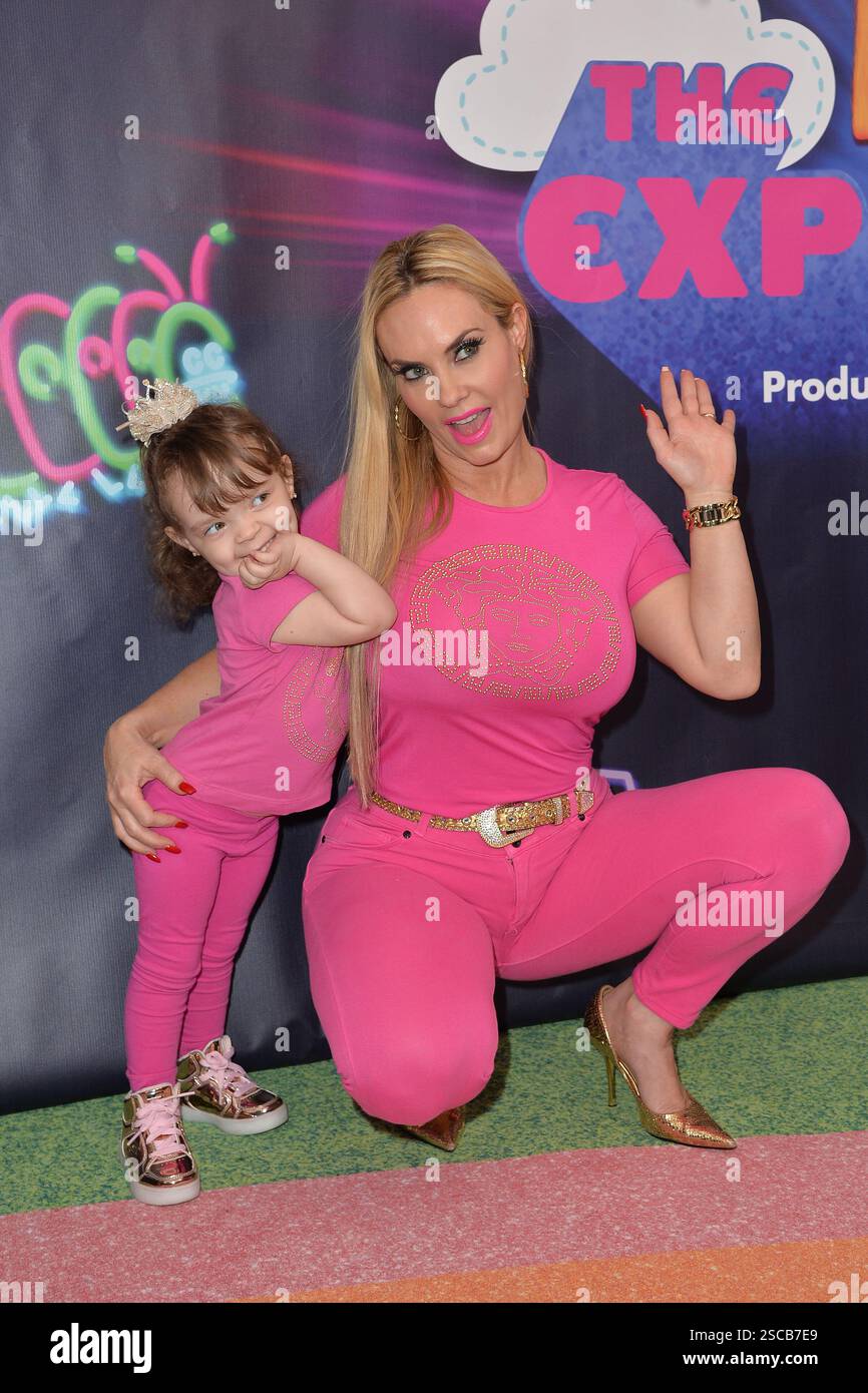 Nicole Coco Austin and Chanel Nicole Marrow attending DreamWorks ...