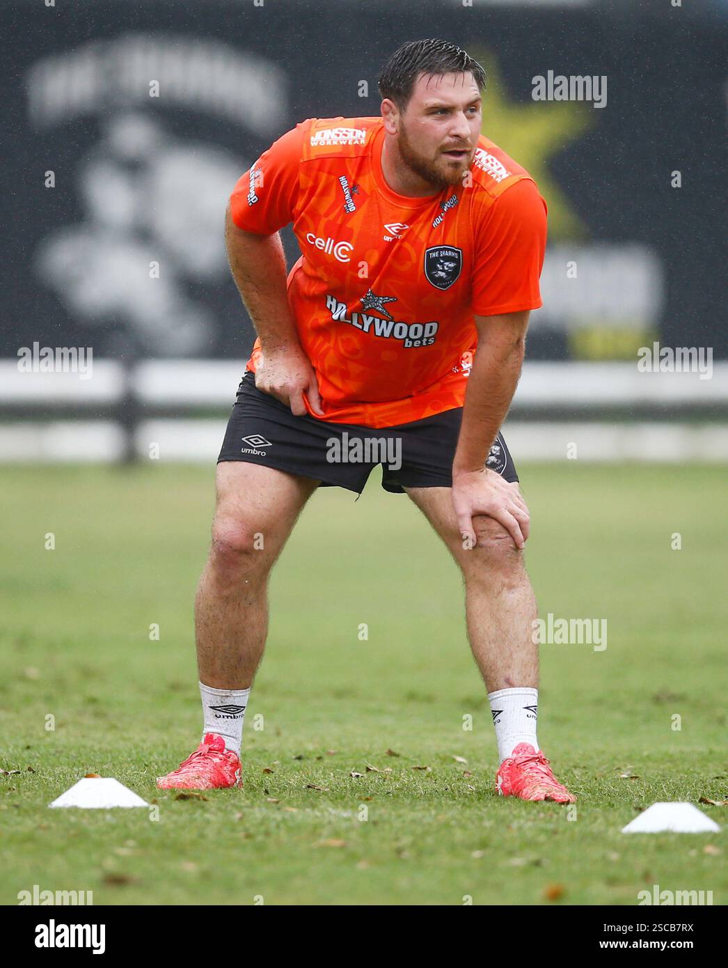 Dian Bleuler of the Hollywoodbets Sharks during the Hollywoodbets ...