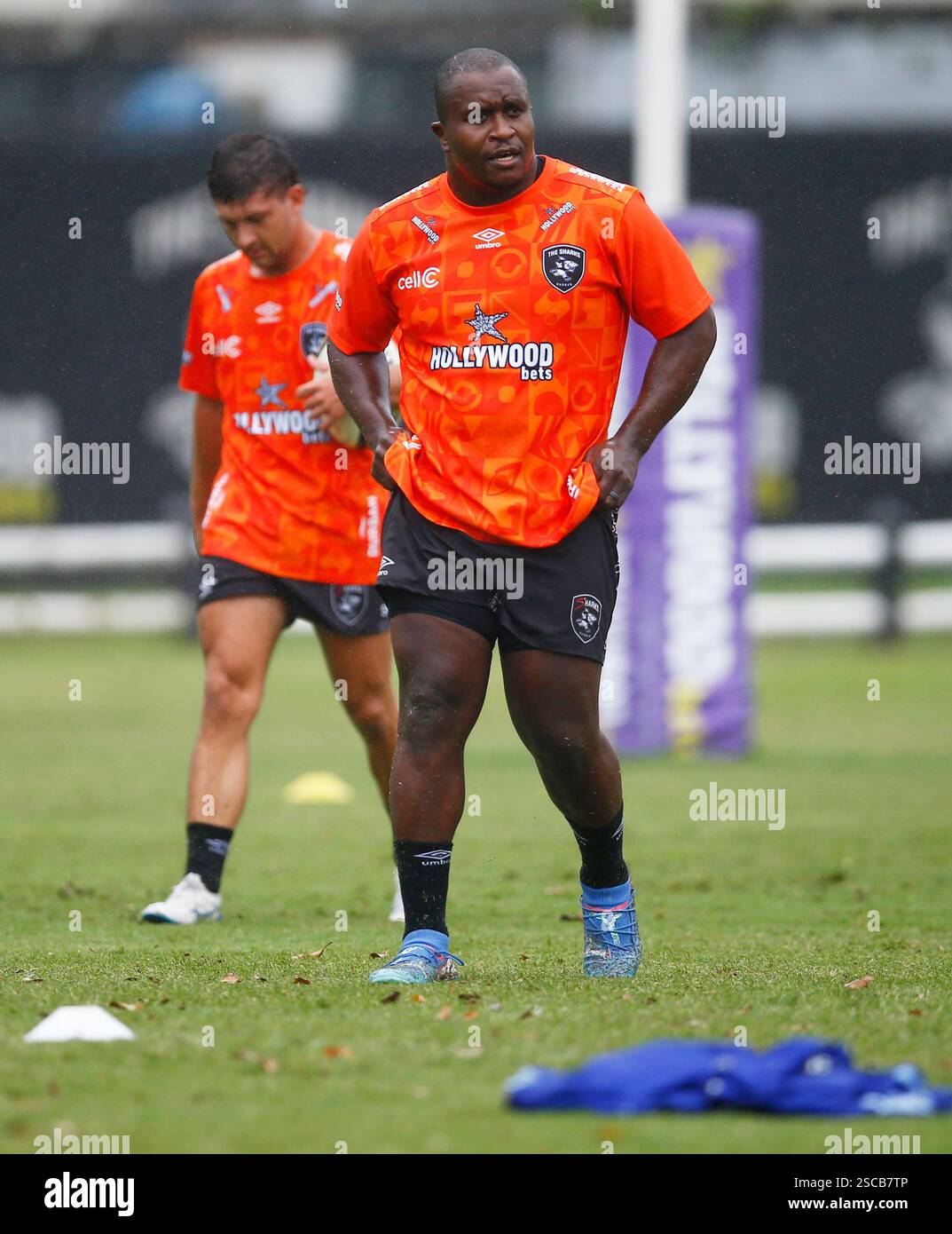Trevor Nyakane of the Hollywoodbets Sharks during the Hollywoodbets ...