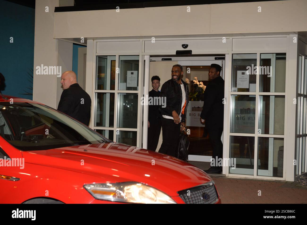 Charles Venn at Strictly Come Dancing 2018 arrivals in Blackpool Stock ...