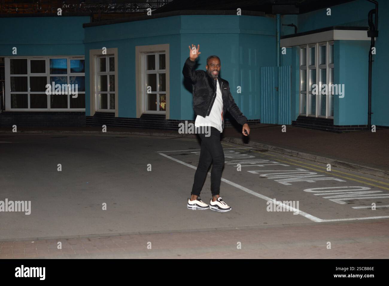 Charles Venn at Strictly Come Dancing 2018 arrivals in Blackpool Stock ...
