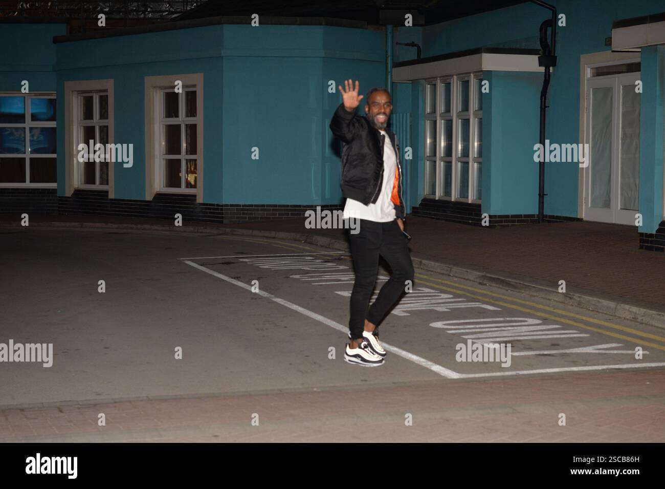 Charles Venn at Strictly Come Dancing 2018 arrivals in Blackpool Stock ...