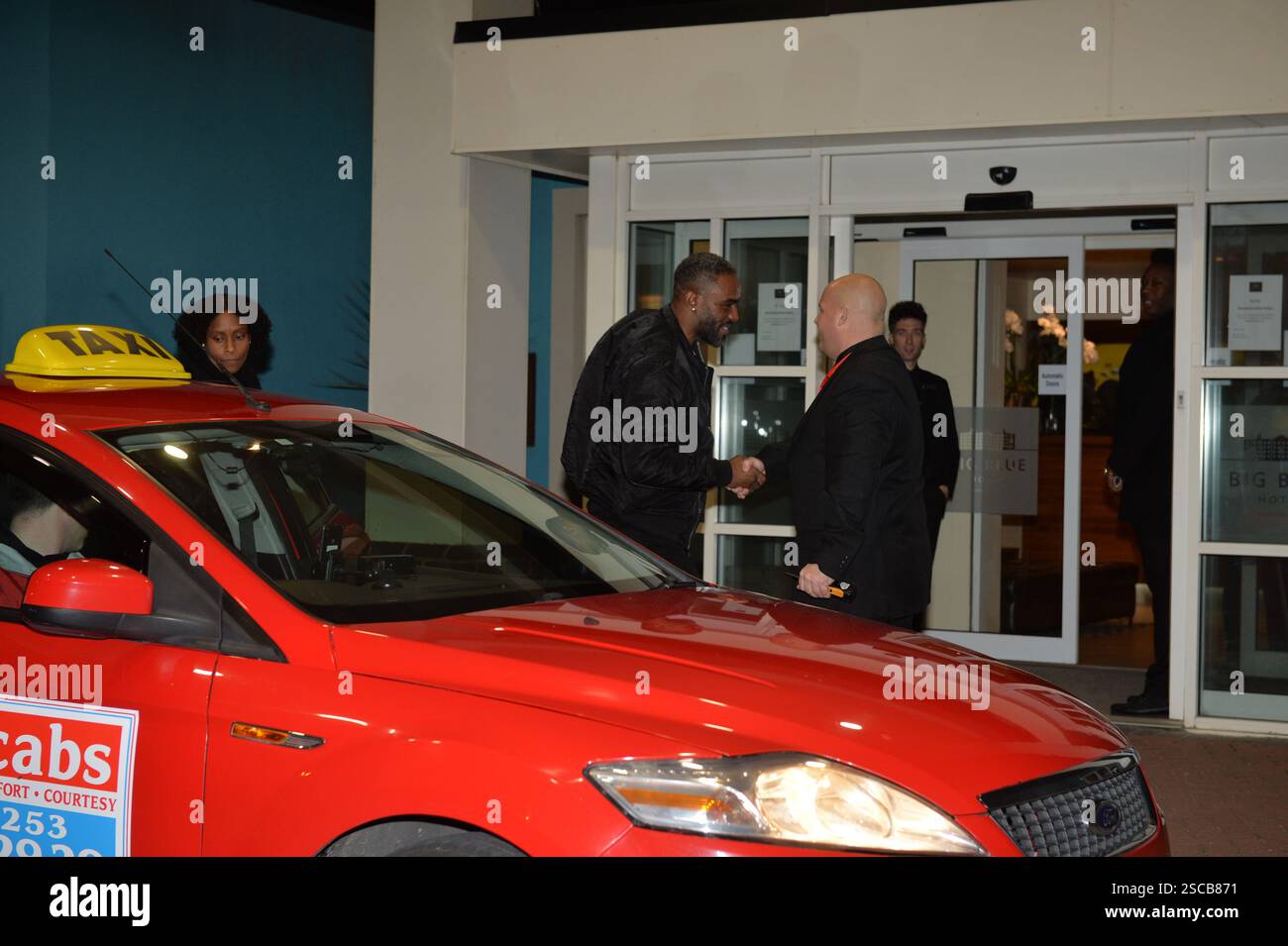 Charles Venn at Strictly Come Dancing 2018 arrivals in Blackpool Stock ...