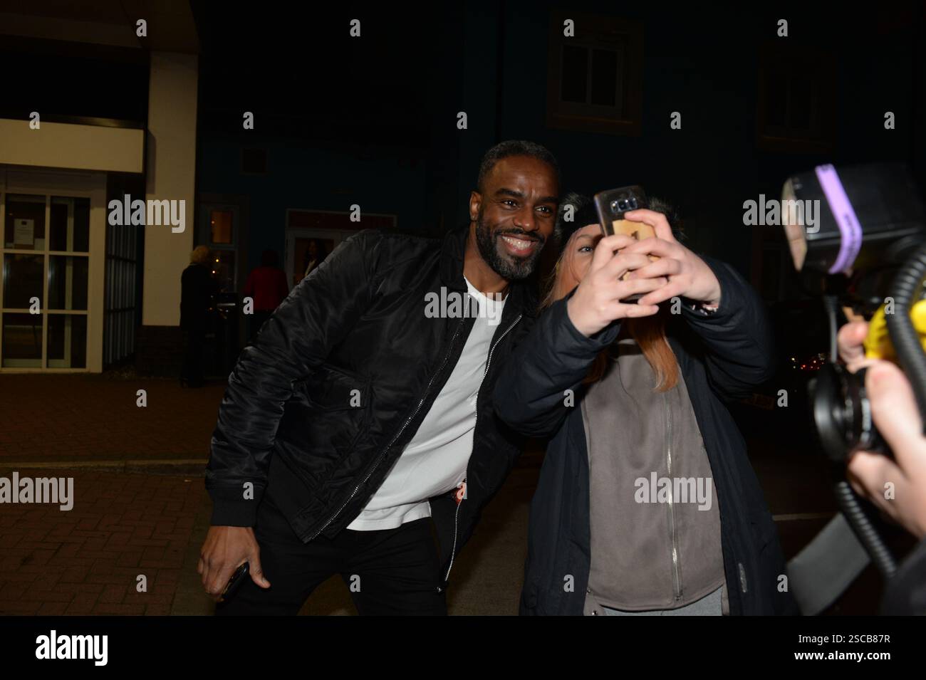 Charles Venn at Strictly Come Dancing 2018 arrivals in Blackpool Stock ...