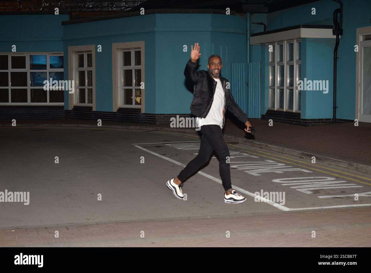 Charles Venn at Strictly Come Dancing 2018 arrivals in Blackpool Stock ...