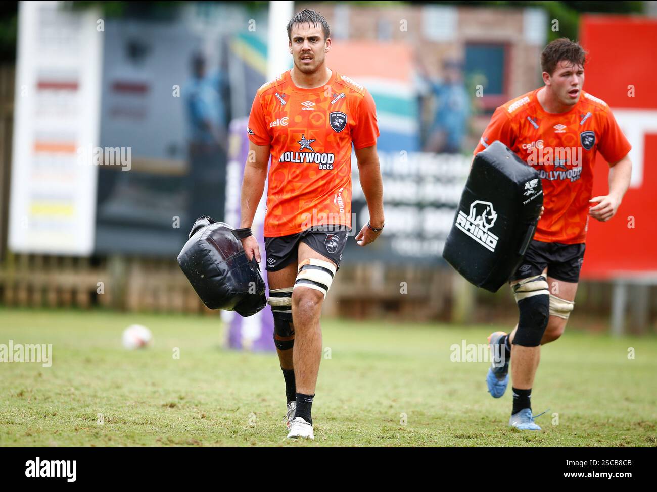 Jeandre Labuschagne of the Hollywoodbets Sharks during the ...