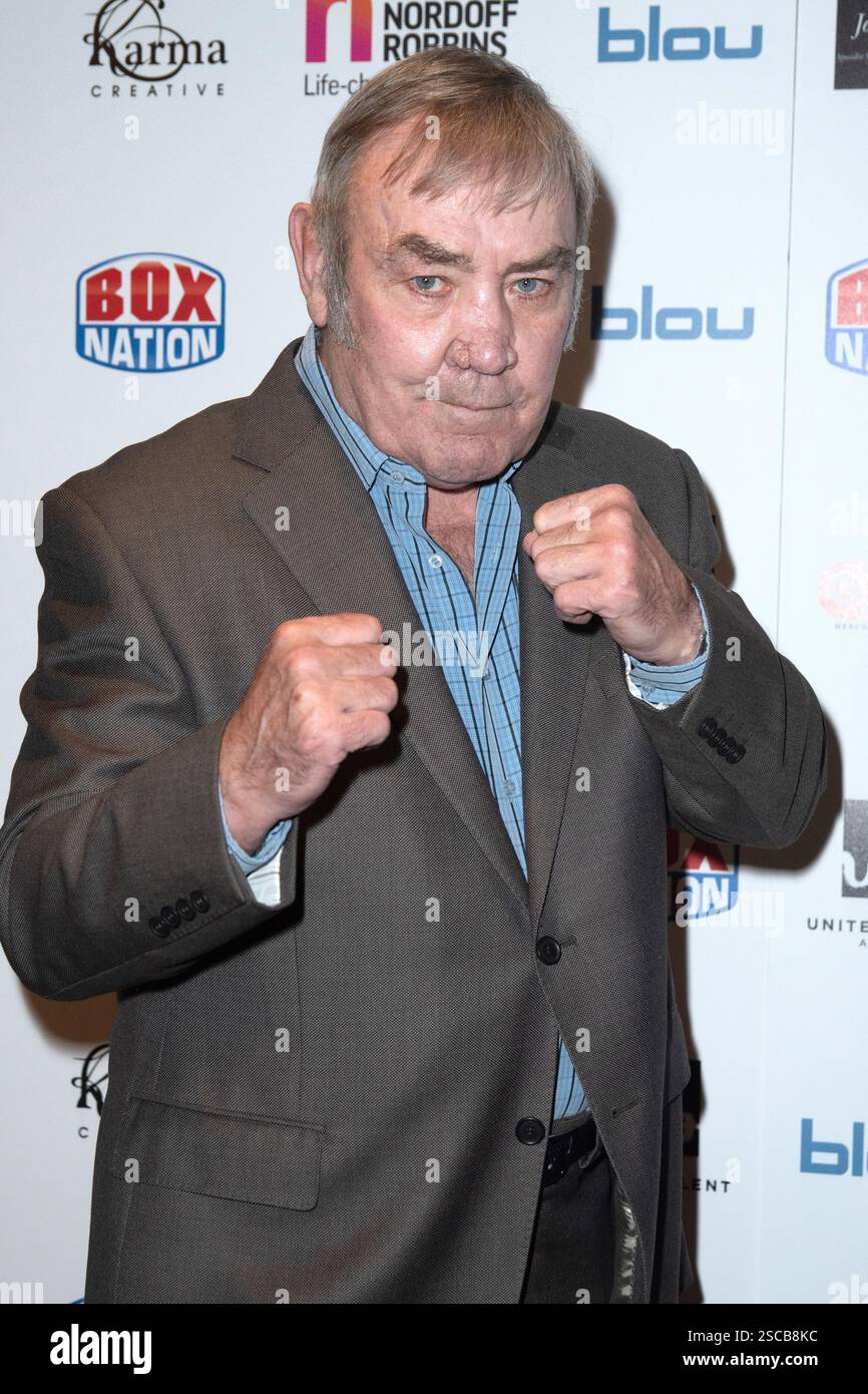Alan Minter attends The Nordoff Robbins Championship Boxing Dinner at ...