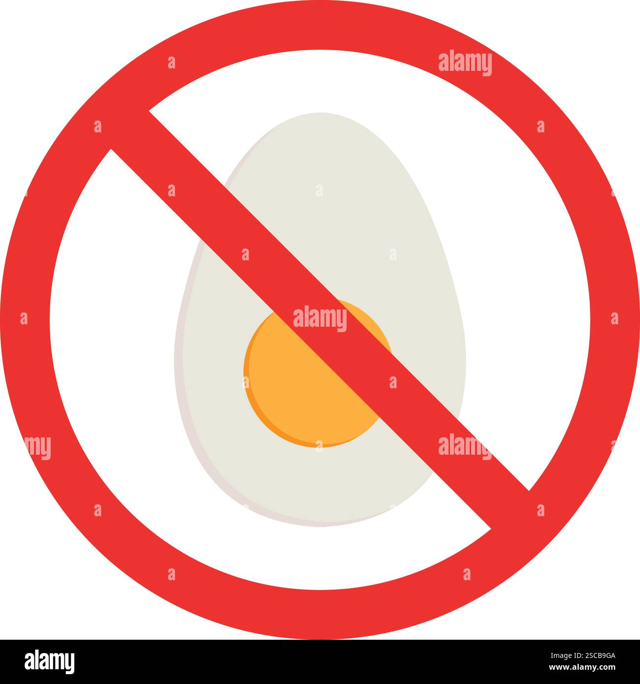 Food allergies information warning Stock Vector Images - Alamy