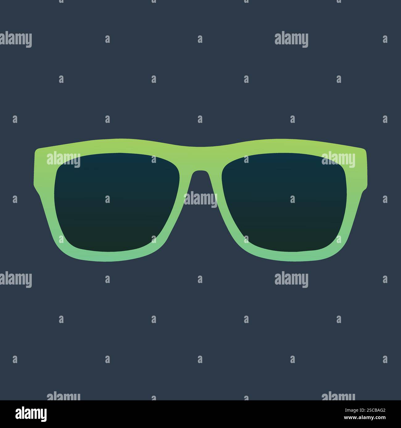 Hipster fashion eyeglass vector hi-res stock photography and images - Alamy