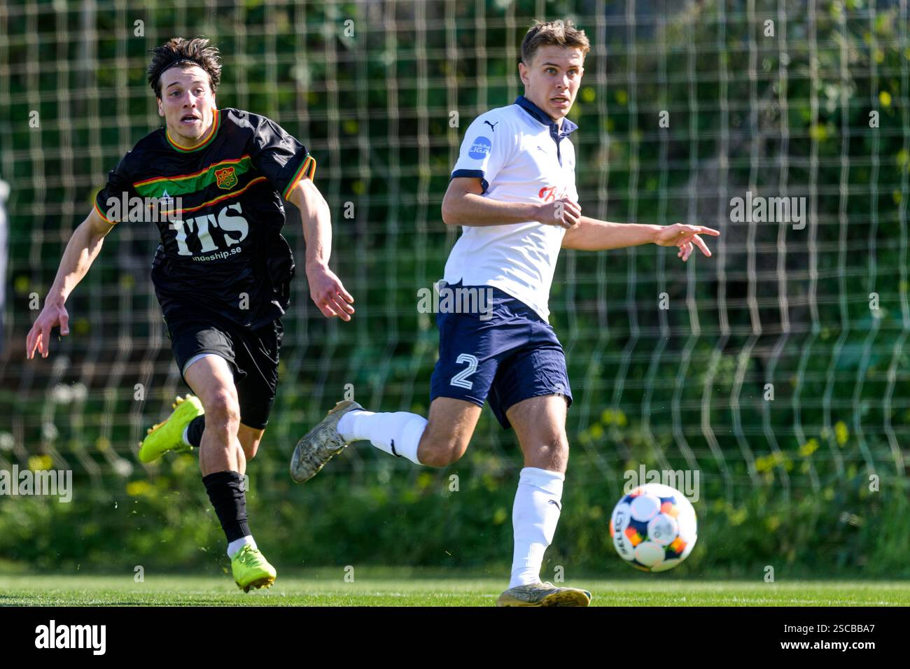 Albir, Spain. 06th Feb, 2025. 250206 Matteo de Brienne of GAIS during the friendly football ...