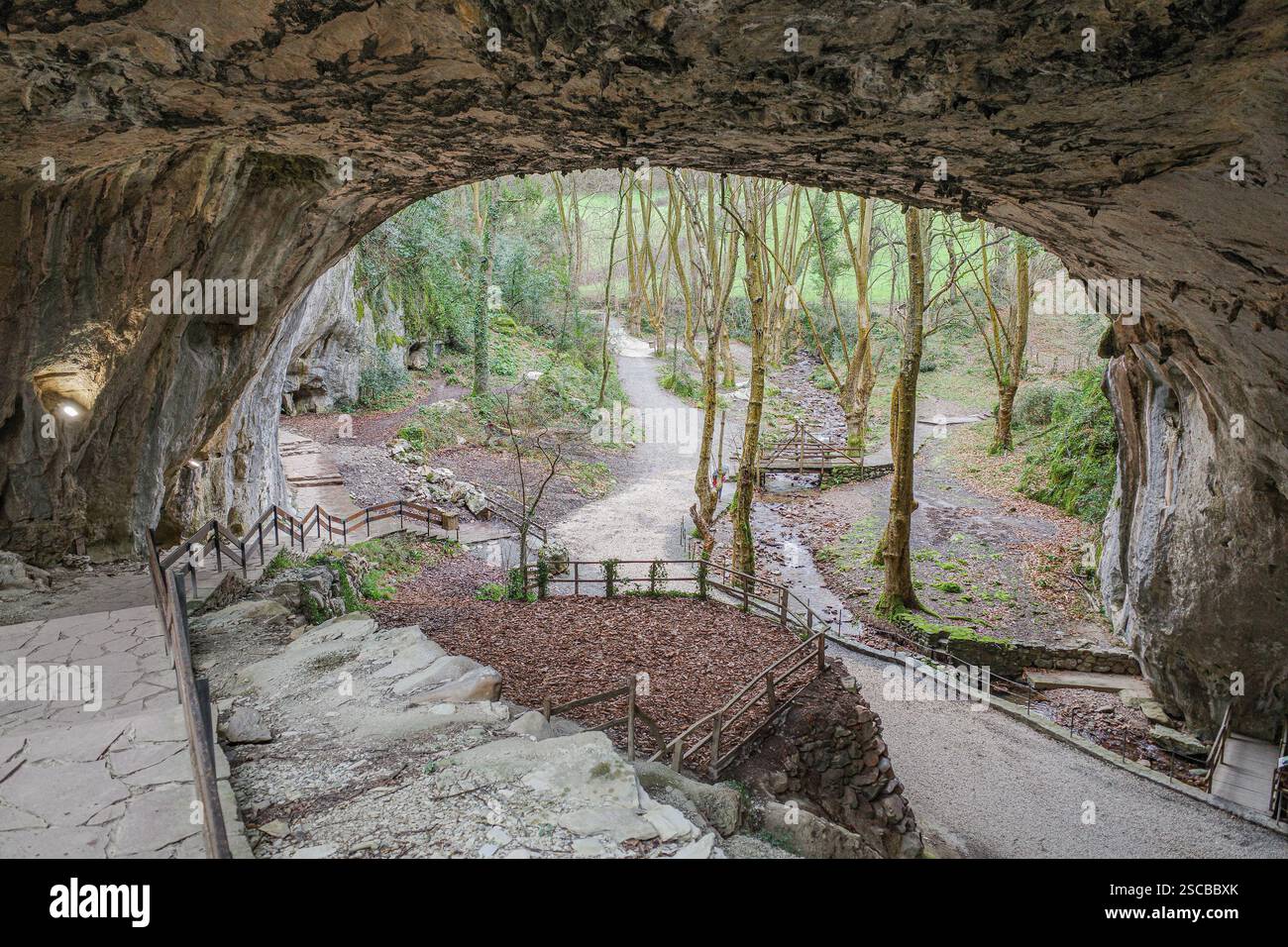 Basque Country, Spain - 25 Jan, 2025: Zugarramurdi Caves in Navarra ...