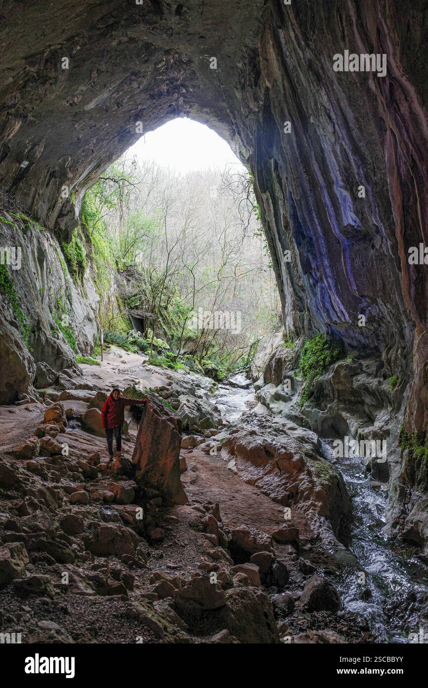 Basque Country, Spain - 25 Jan, 2025: Zugarramurdi Caves in Navarra ...