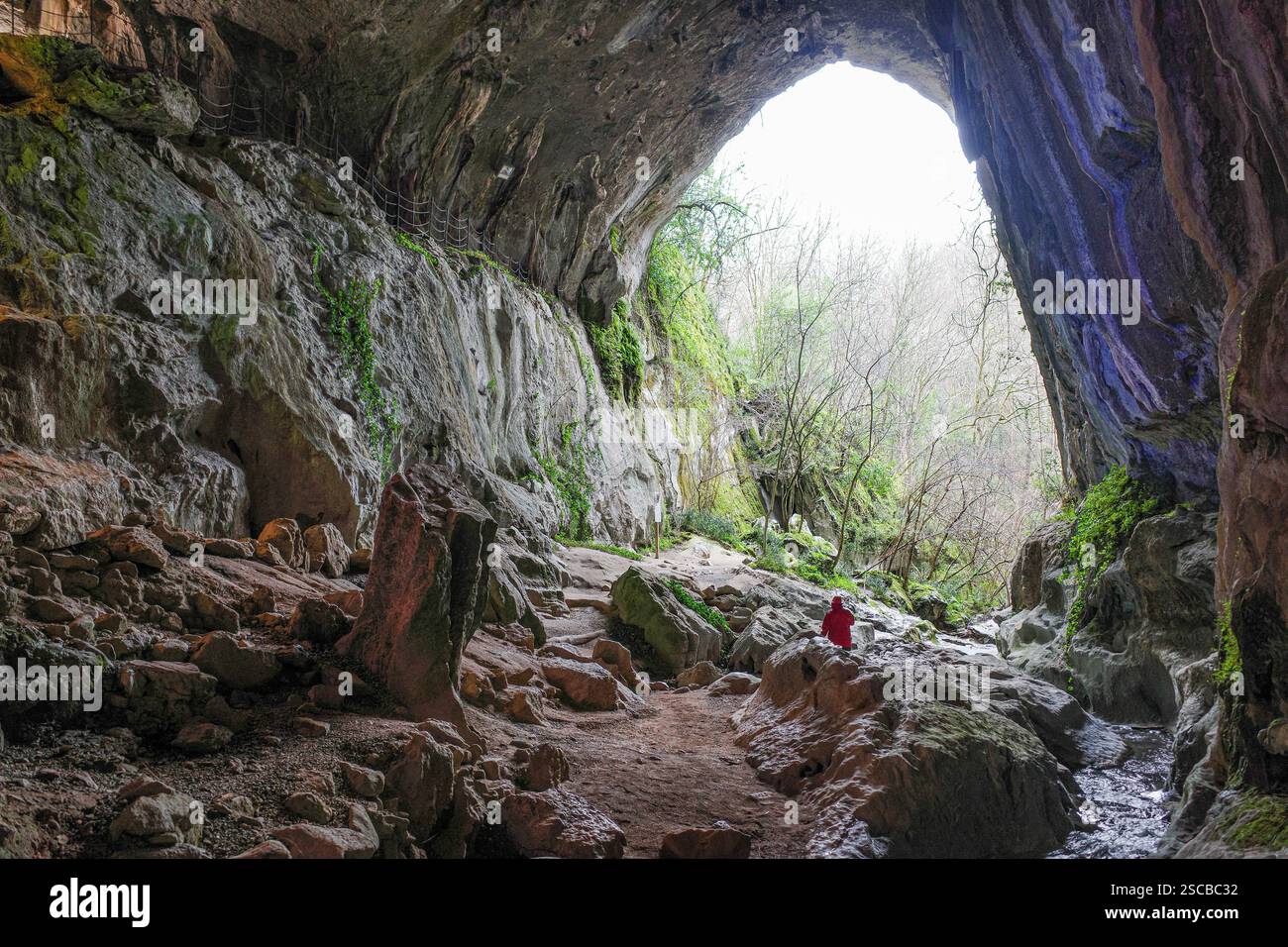 Basque Country, Spain - 25 Jan, 2025: Zugarramurdi Caves in Navarra ...