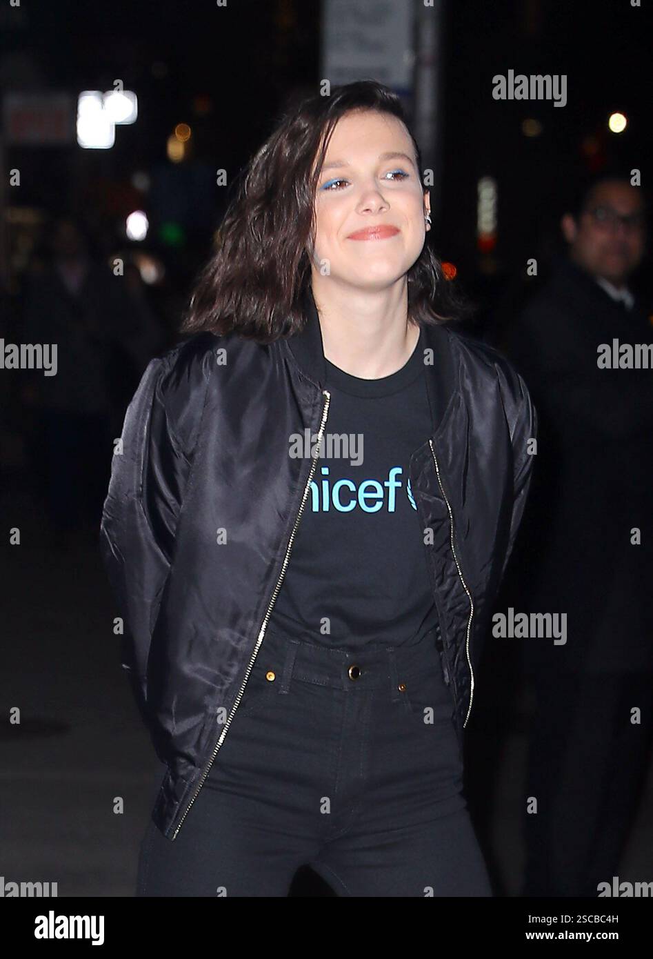 Millie Bobby Brown made an appearance on 'The Late Show with Stephen ...