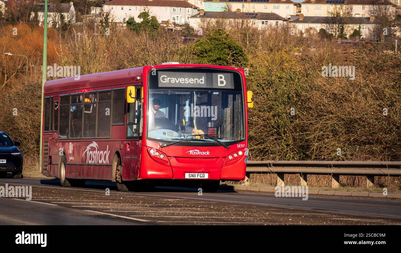 Fastrack (Operated by Go-Ahead London Stock Photo - Alamy
