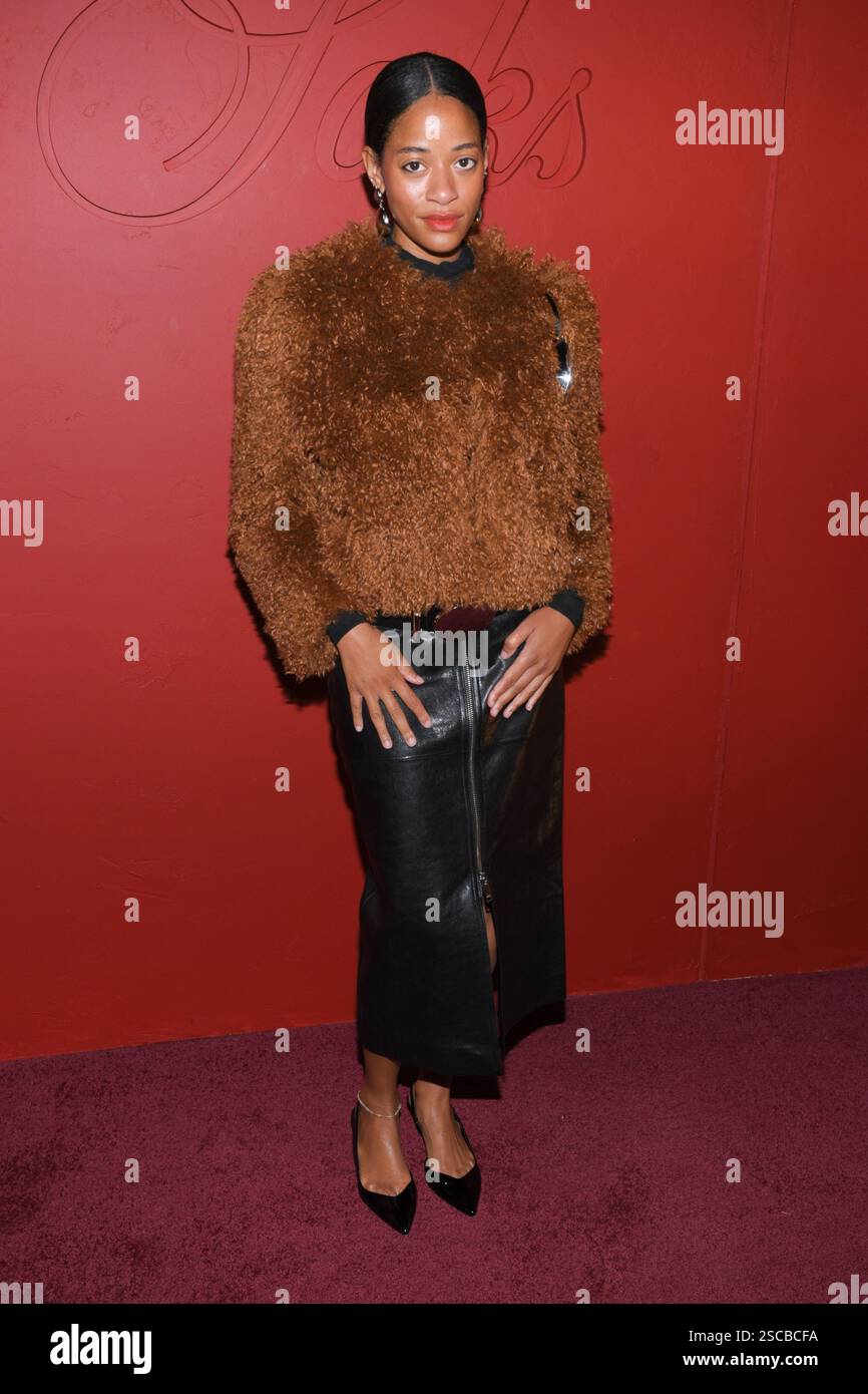 New York, USA. 05th Feb, 2025. Kilo Kish attends Saks Fifth Avenue NYFW ...