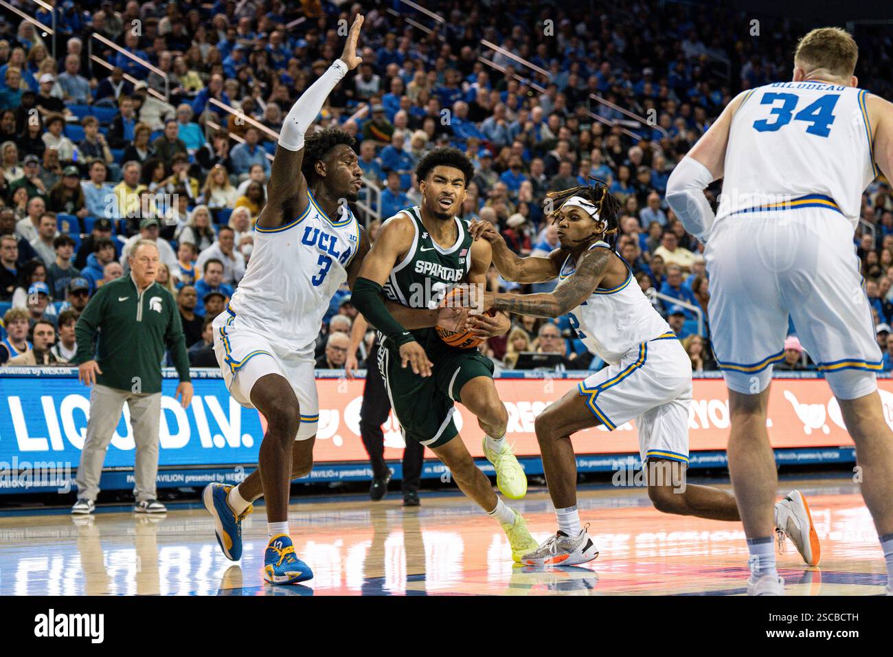 Westwood, United States. 04th Feb, 2025. Michigan State Spartans guard ...