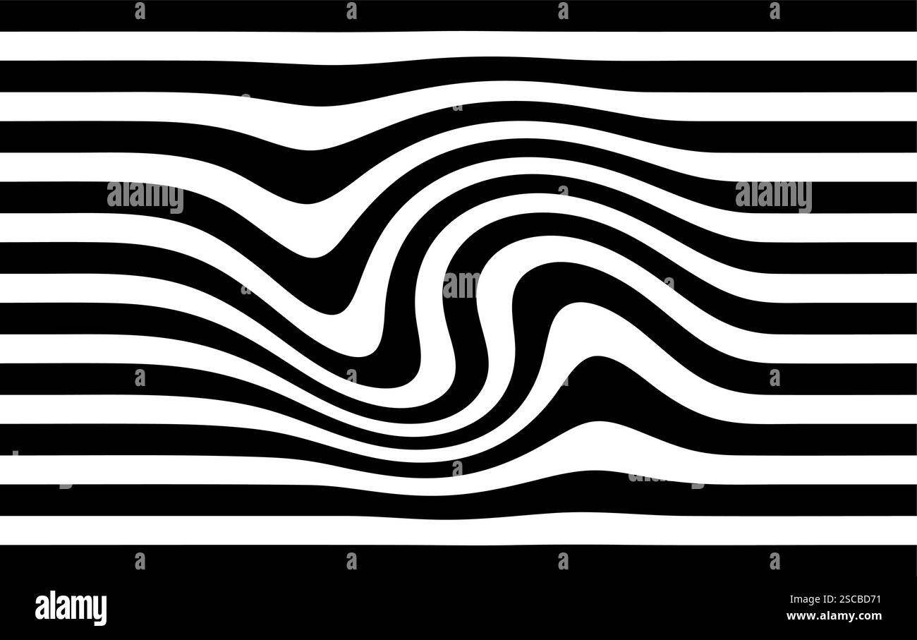 Abstract psychedelic background black ink Stock Vector Images - Alamy