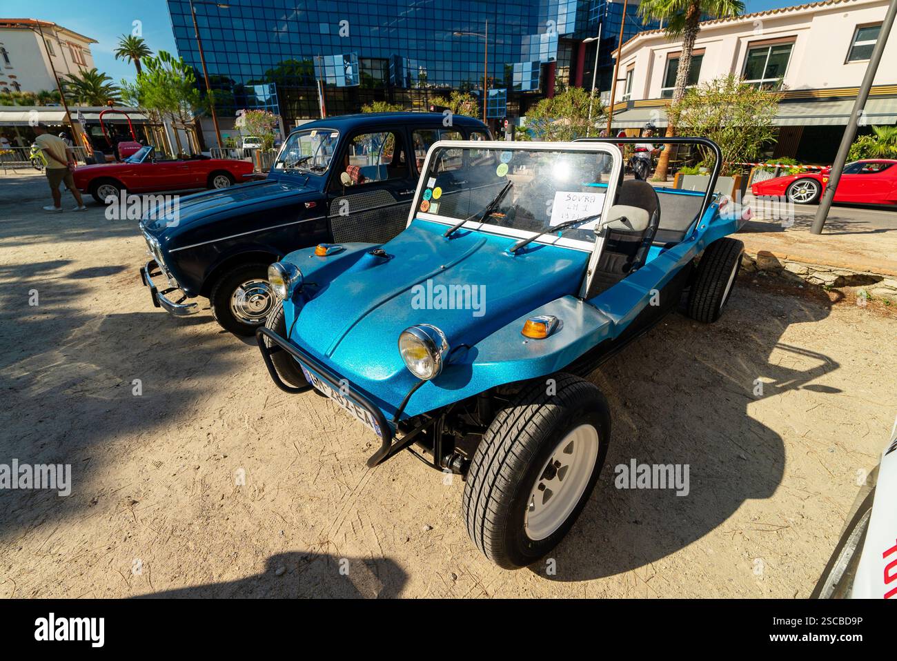 Antibes, France - 21.09.2024: Classic Dune Buggy on Display at Car Show ...