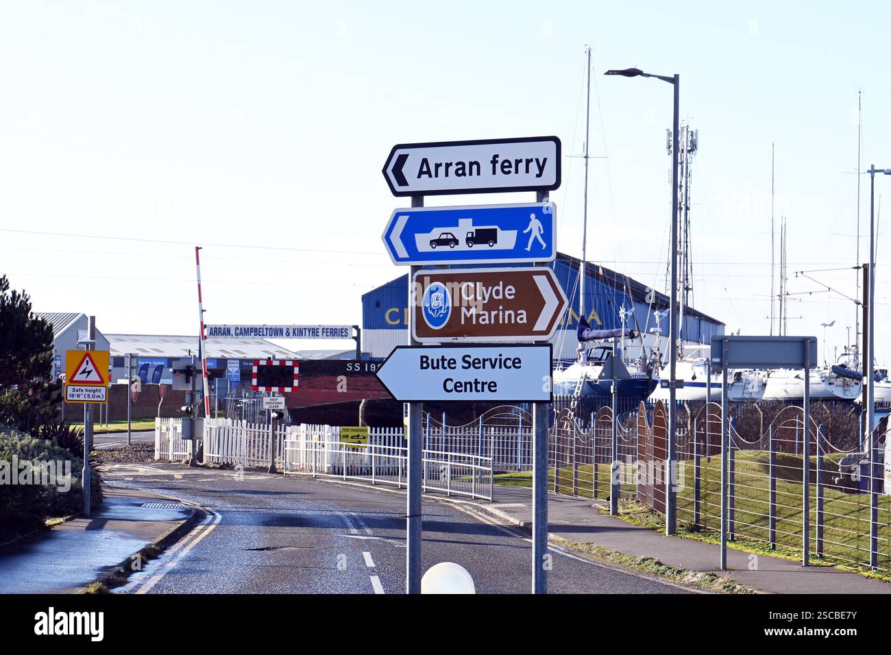 Troon ferry terminal hi-res stock photography and images - Alamy