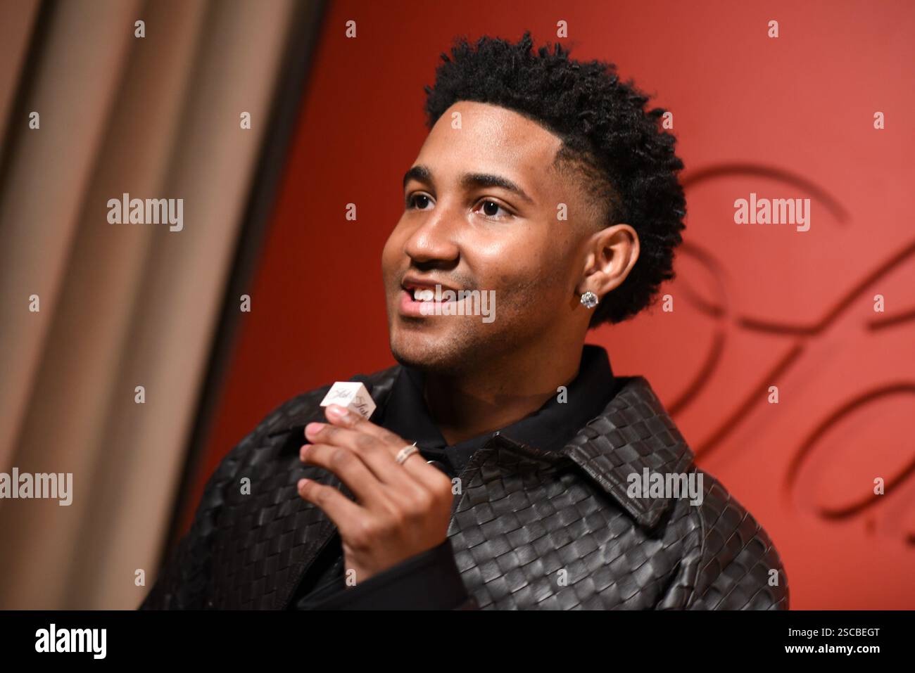 New York, USA. 05th Feb, 2025. Denim Braxton attends Saks Fifth Avenue ...