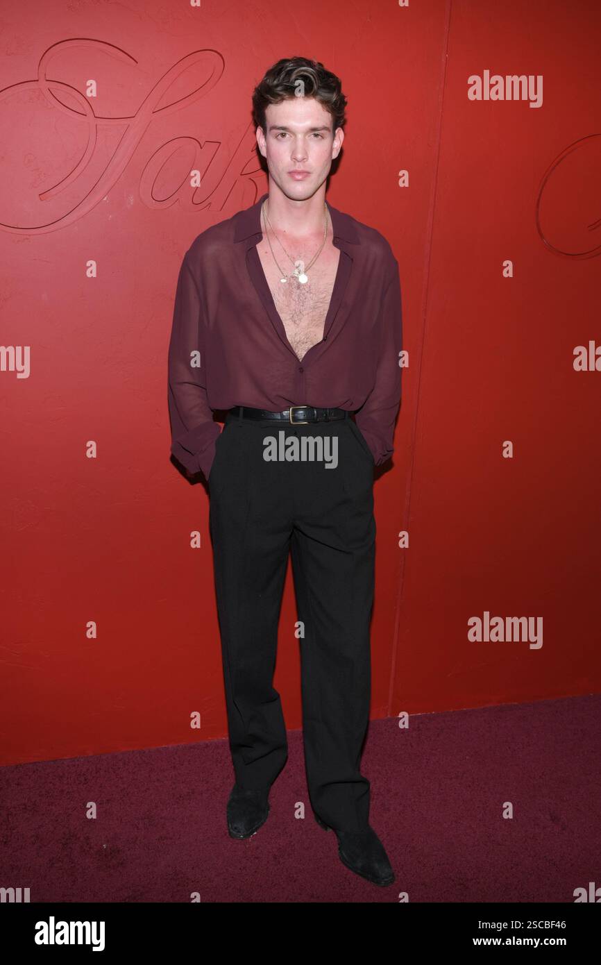 New York, USA. 05th Feb, 2025. Luca Mornet attends Saks Fifth Avenue ...