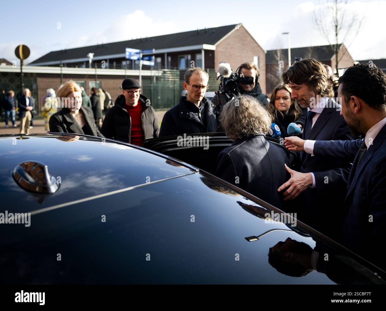 TER APEL - Minister of Asylum Marjolein Faber (PVV) after a visit to ...