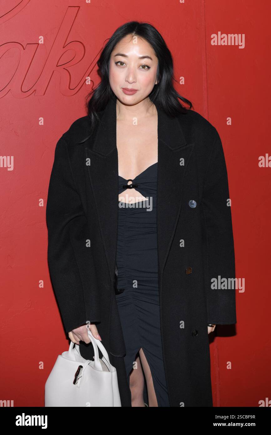 New York, USA. 05th Feb, 2025. Serena Goh attends Saks Fifth Avenue ...