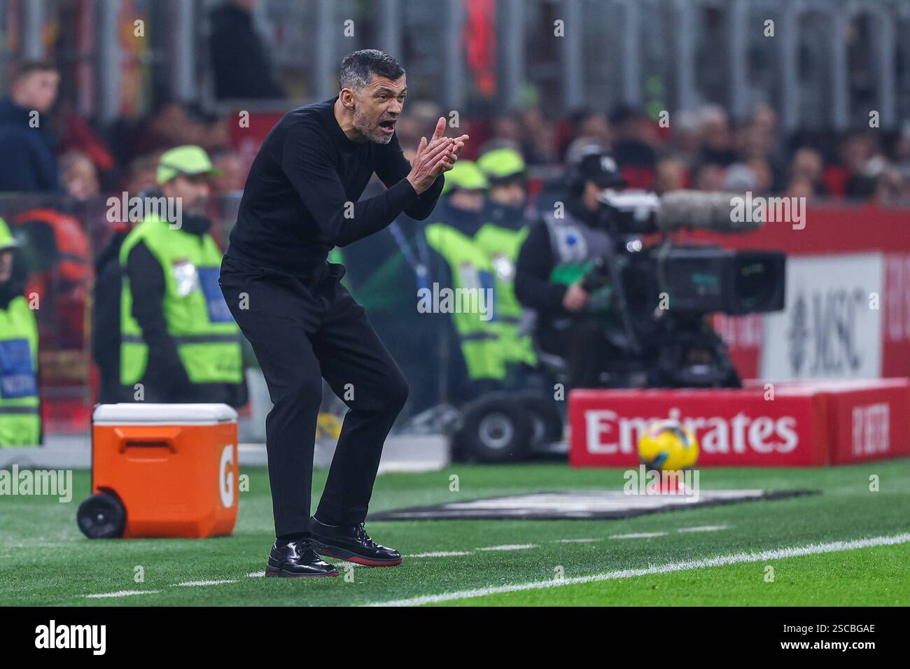 Milan, Italien. 05th Feb, 2025. Sergio Conceicao Head Coach of AC Milan ...