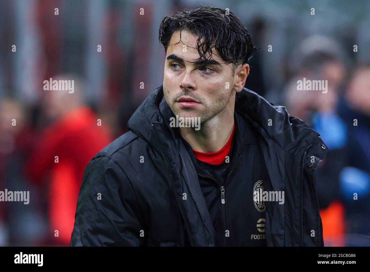 Milan, Italien. 05th Feb, 2025. Riccardo Sottil of AC Milan looks on ...