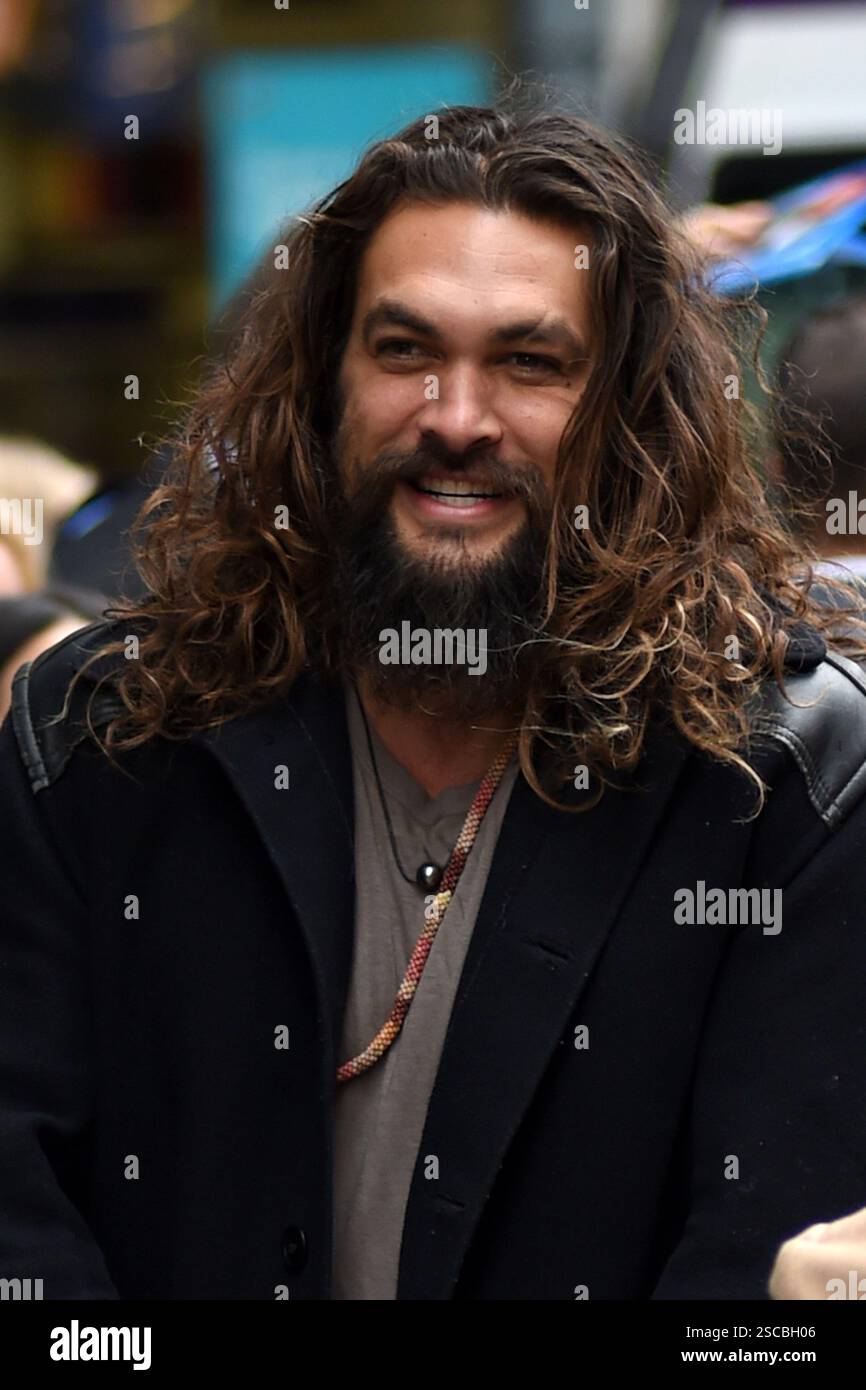 Jason Momoa made an appearance on Build Series on December 30, 2018 in ...