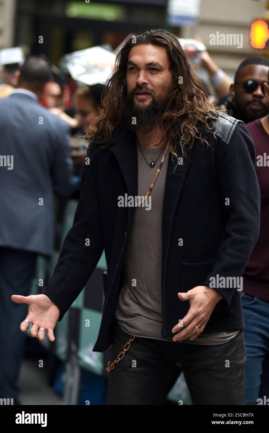 Jason Momoa made an appearance on Build Series on December 30, 2018 in ...