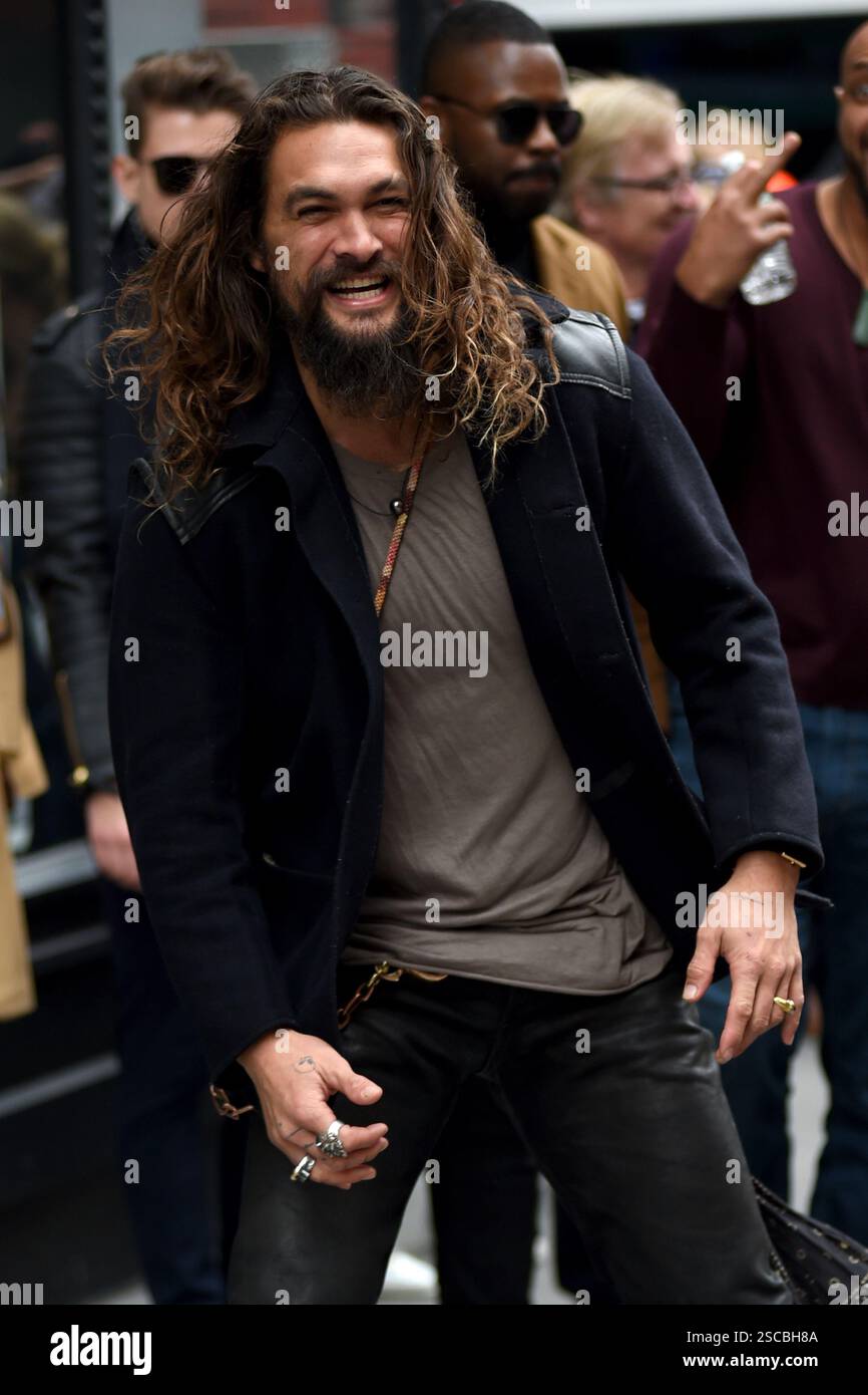 Jason Momoa made an appearance on Build Series on December 30, 2018 in ...