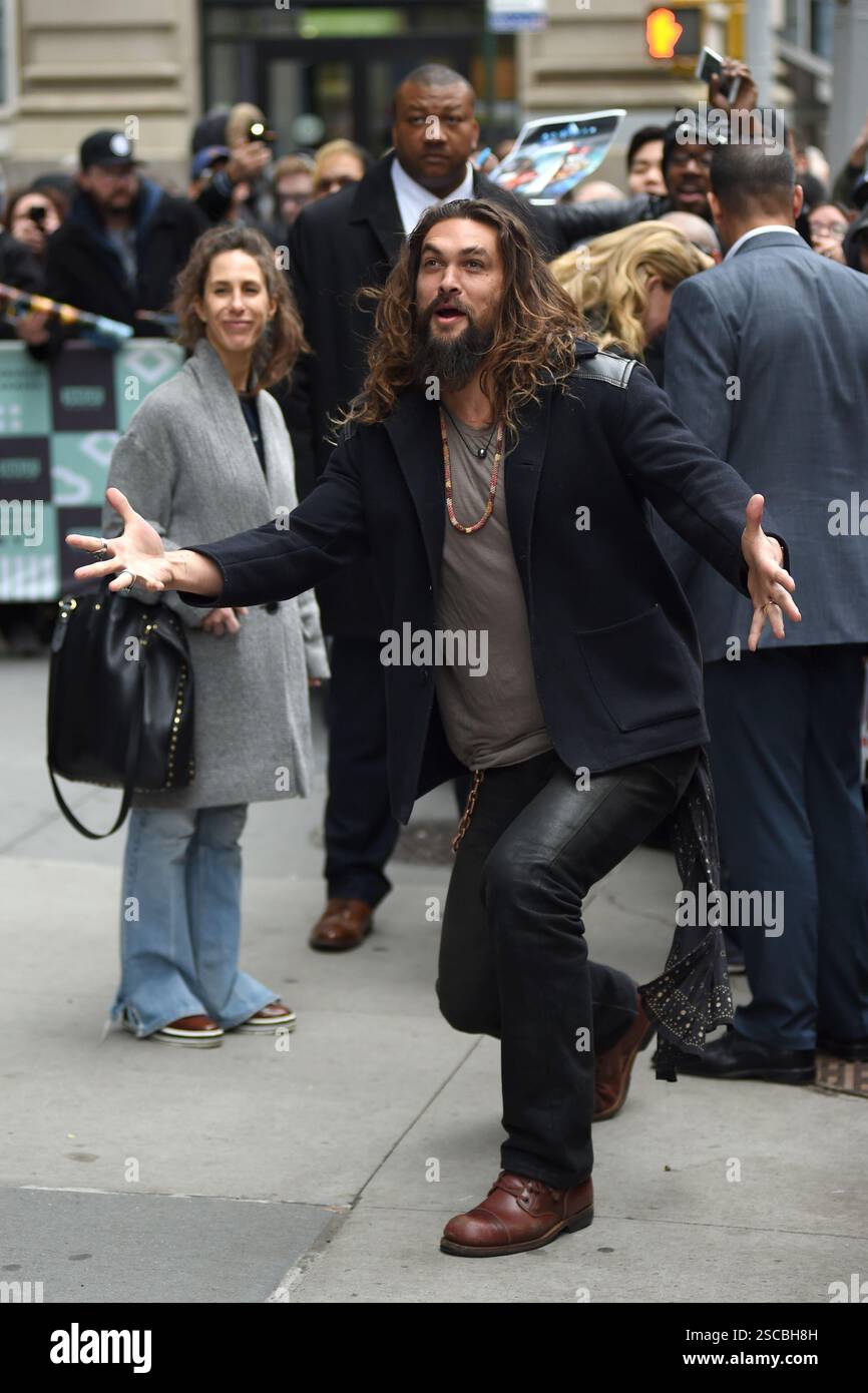 Jason Momoa made an appearance on Build Series on December 30, 2018 in ...