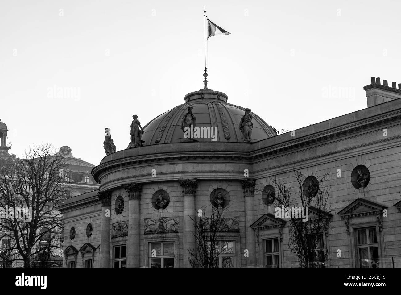 Paris, France - January 24, 2022: The Palais de la Legion d'Honneur ...