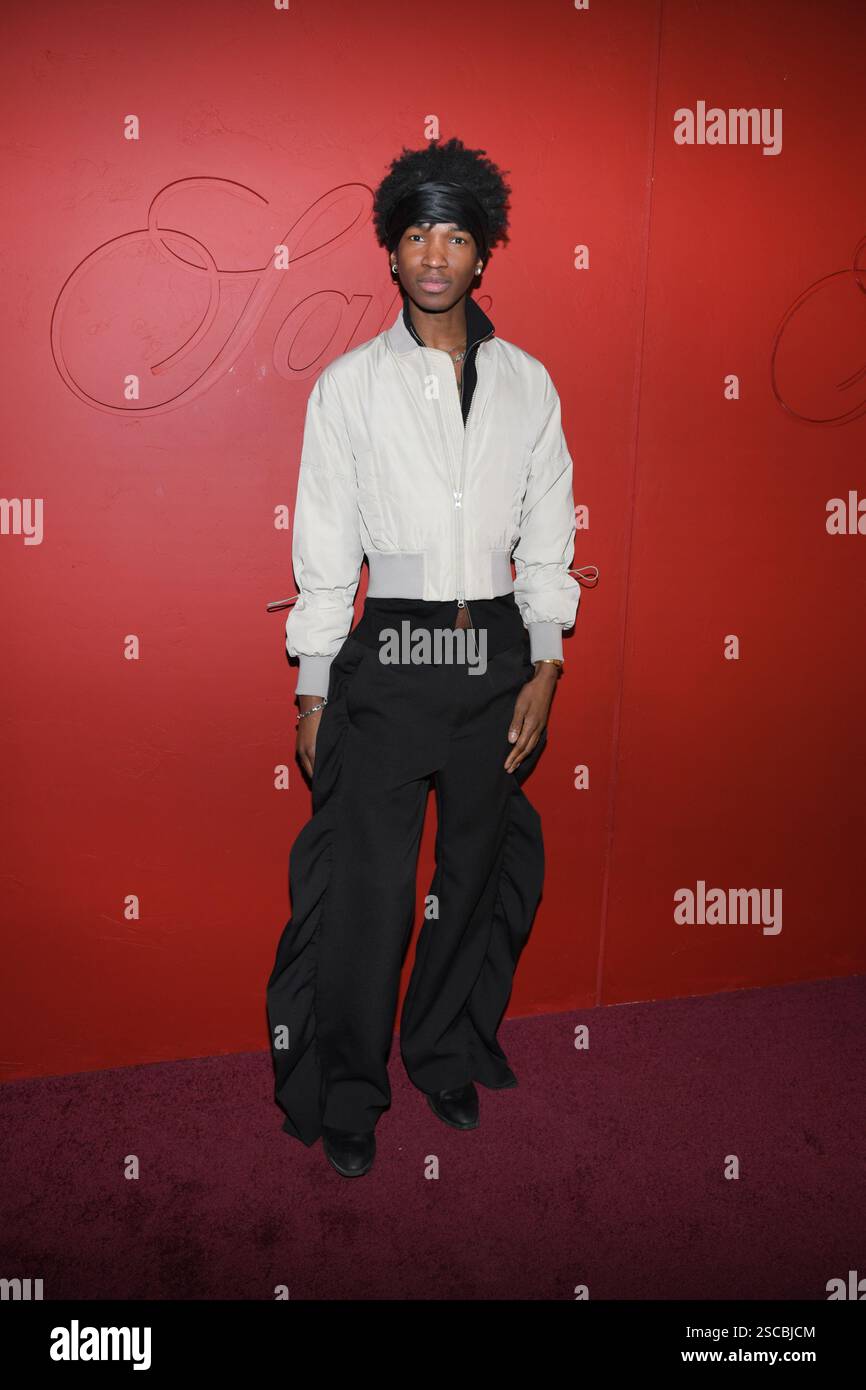 New York, USA. 05th Feb, 2025. Dominic Augustin attends Saks Fifth ...
