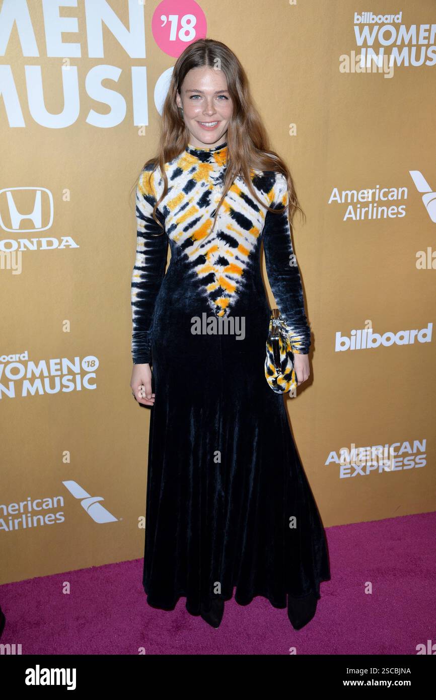 Maggie Rogers attending Billboard's 13th Annual Women in Music arrivals ...