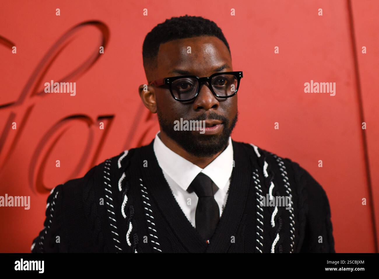 New York, USA. 05th Feb, 2025. John Imah attends Saks Fifth Avenue NYFW ...