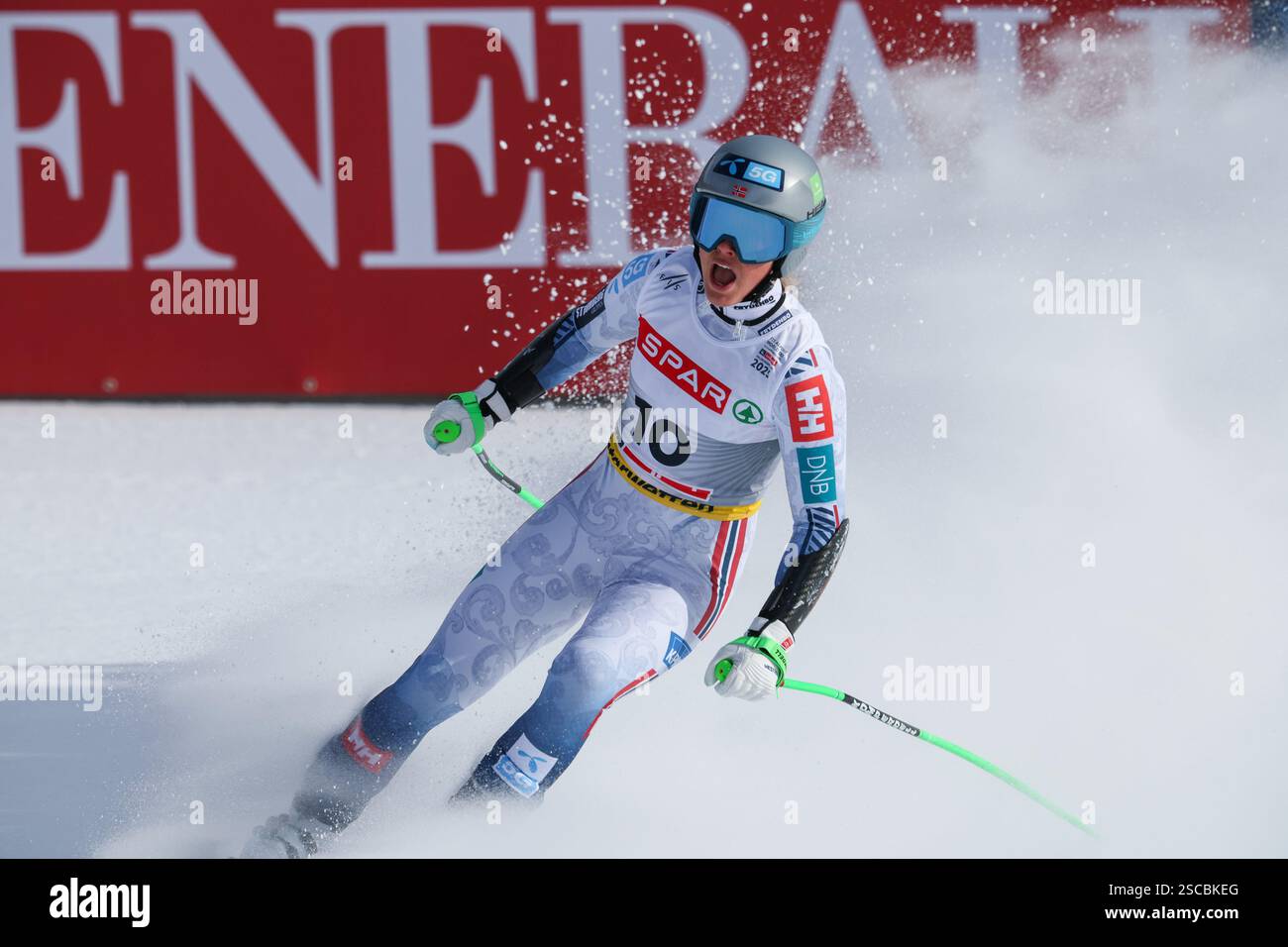 Saalbach, Austria. 06th Feb, 2025. FIS Alpine World Ski Championships ...