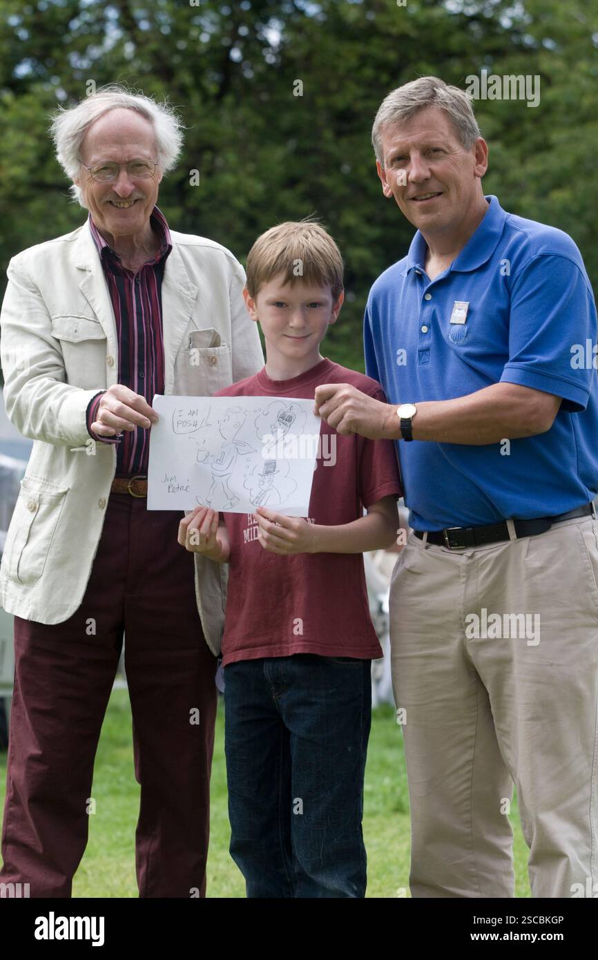 Euan Kerr, right, editor of The Beano, pictured at the Edinburgh ...