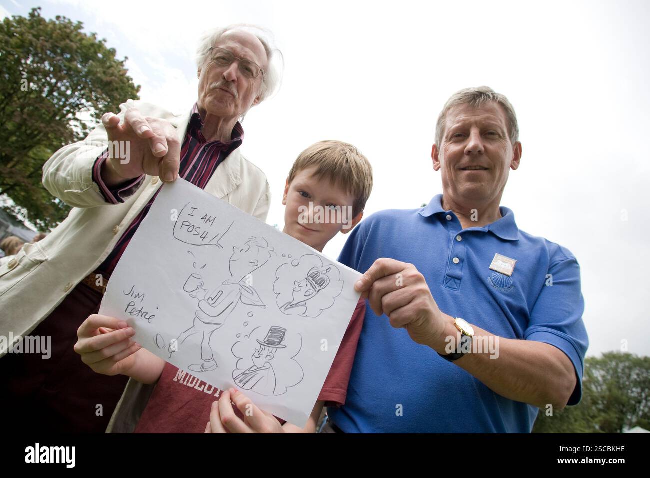 Euan Kerr, right, editor of The Beano, pictured at the Edinburgh ...