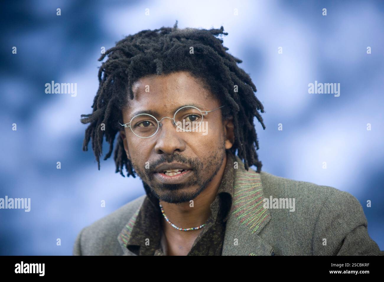 Celebrated Zimbabwean writer Brian Chikwava, pictured at the Edinburgh ...
