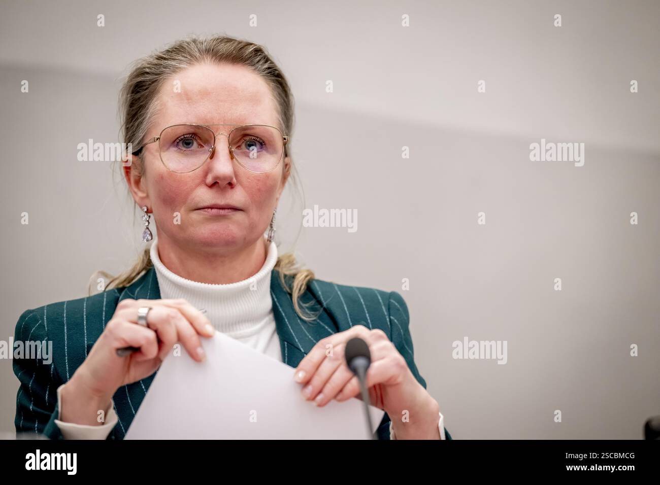THE HAGUE - Fleur Agema Minister of Health, Welfare and Sport during a ...