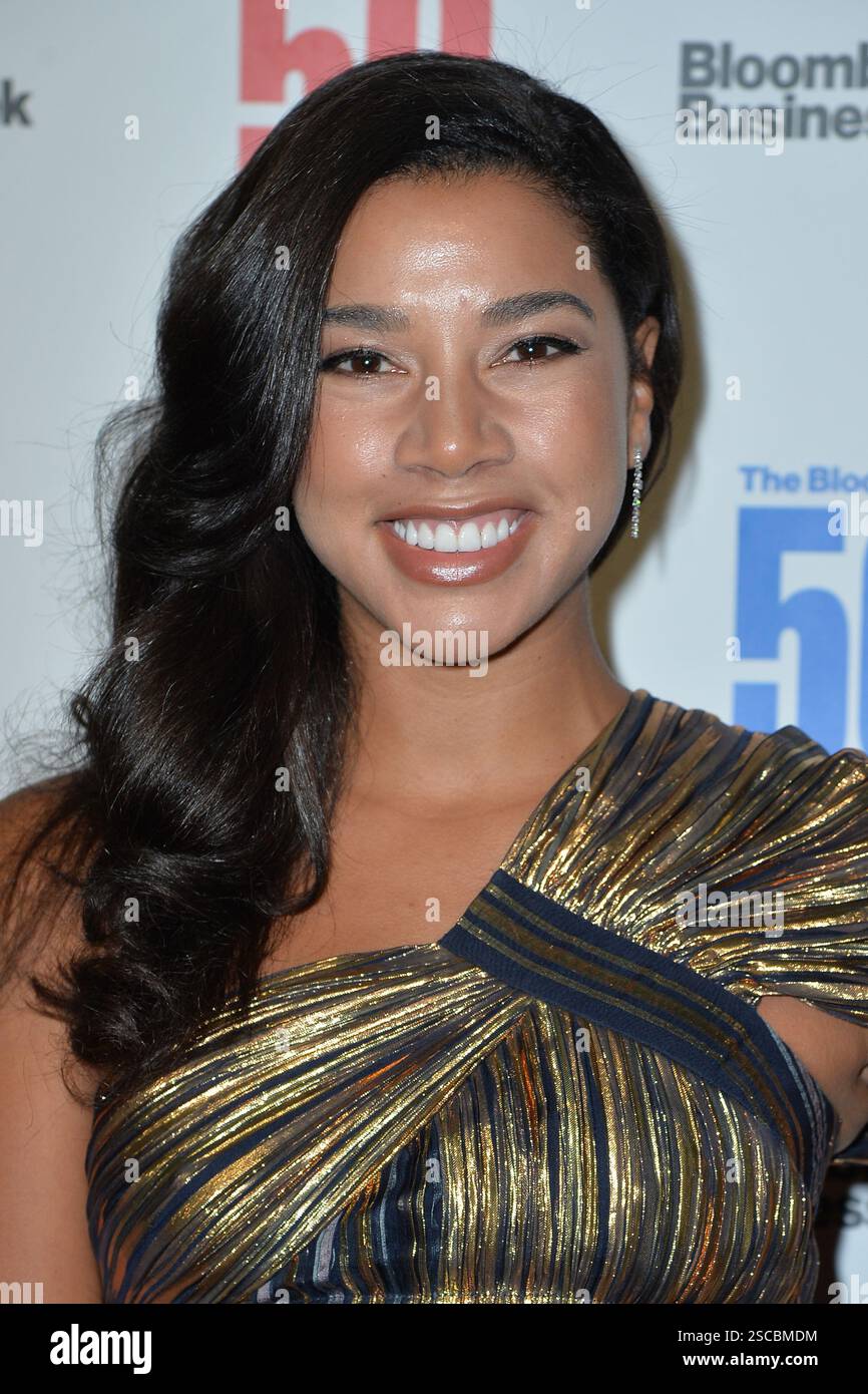 Hannah Bronfman attending 'The Bloomberg 50' celebration at Cipriani 25 Broadway on December 10 ...