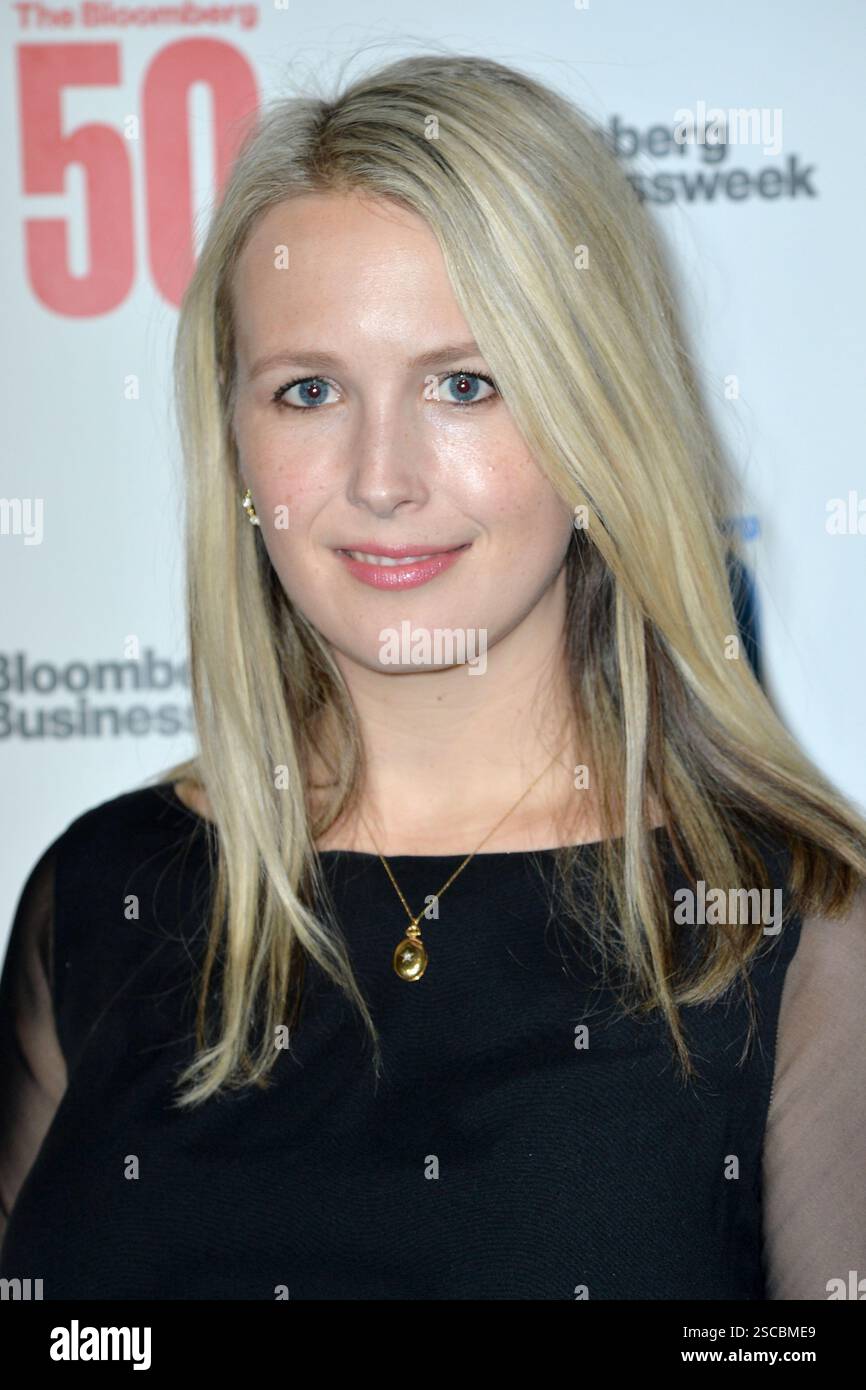 Sophie Elgort attending 'The Bloomberg 50' celebration at Cipriani 25 Broadway on December 10 ...