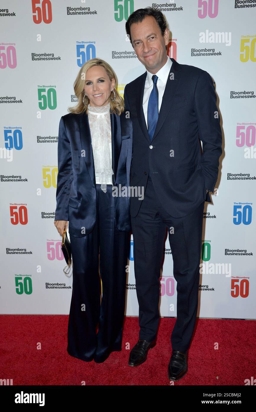 Tory Burch and Pierre-Yves Roussel attending 'The Bloomberg 50 ...