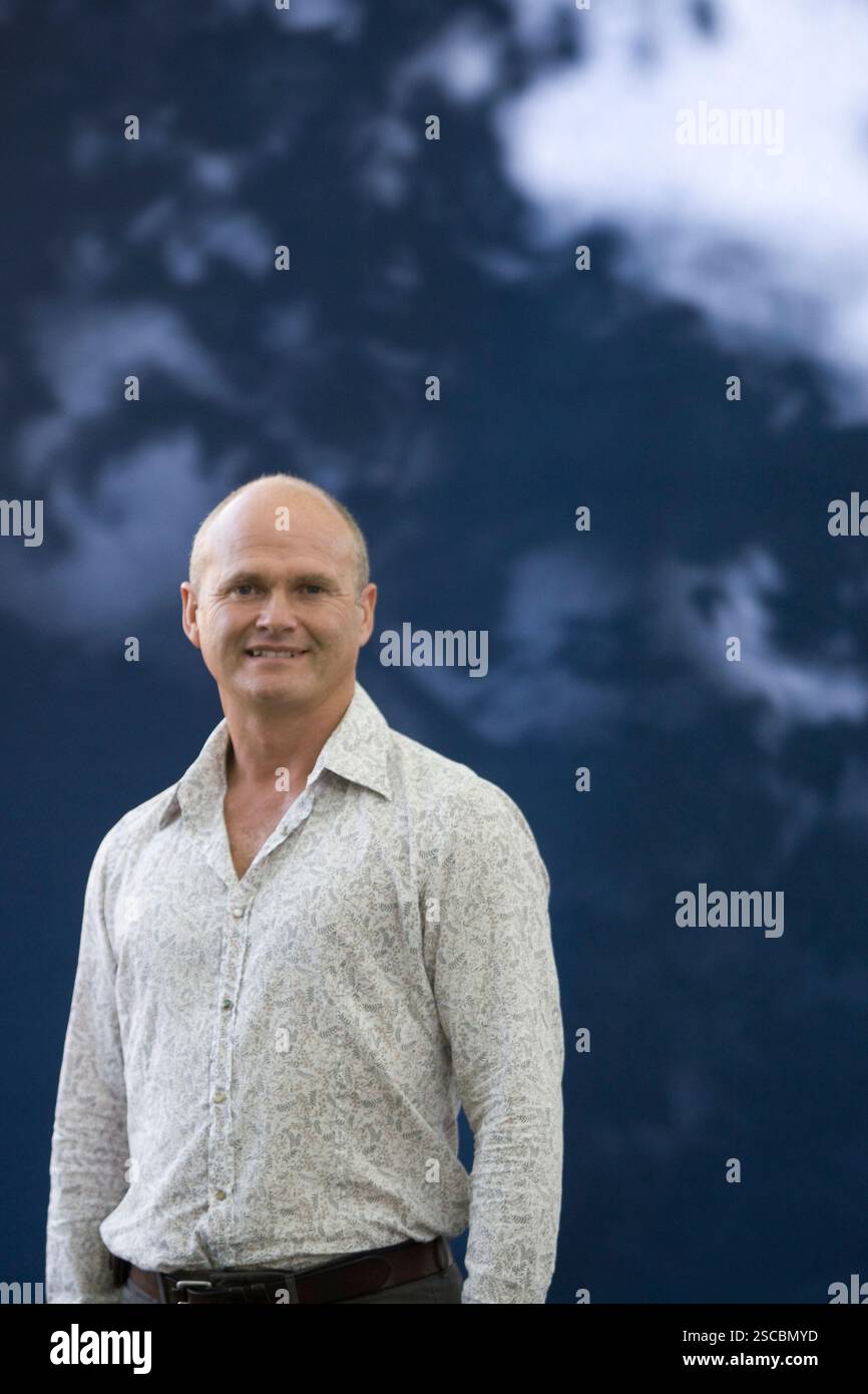 British wildlife cameraman and television personality Simon King ...