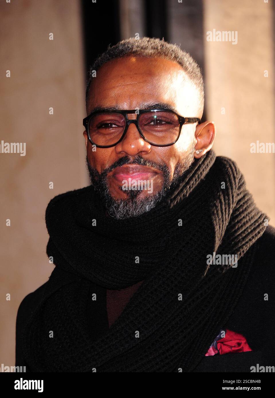 Chucky Venn attending The TRIC Christmas Party at The Grosvenor House ...